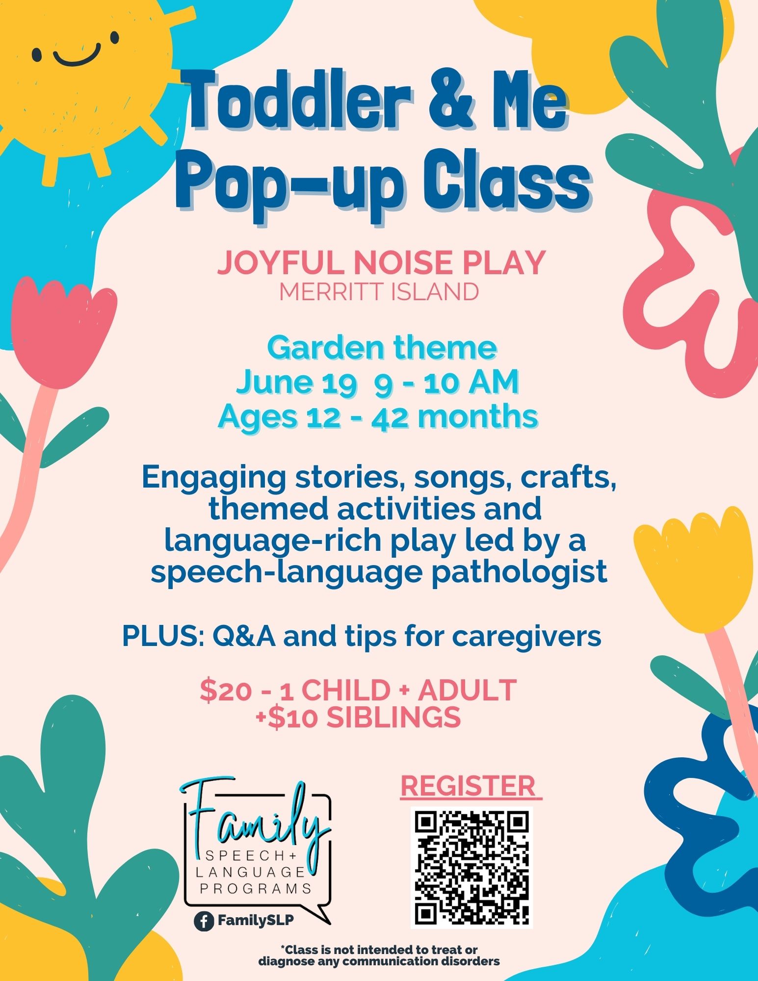 Pop-Up Class Info – Family Speech and Language Programs